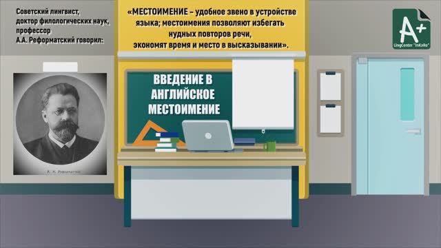 Английское местоимение. Введение