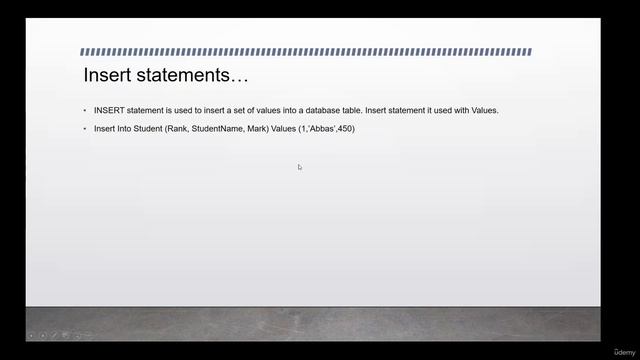 dba_5.3. DML Statement with examples