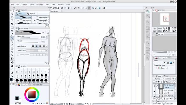 Lecture 08 - How to shape the female figure 3