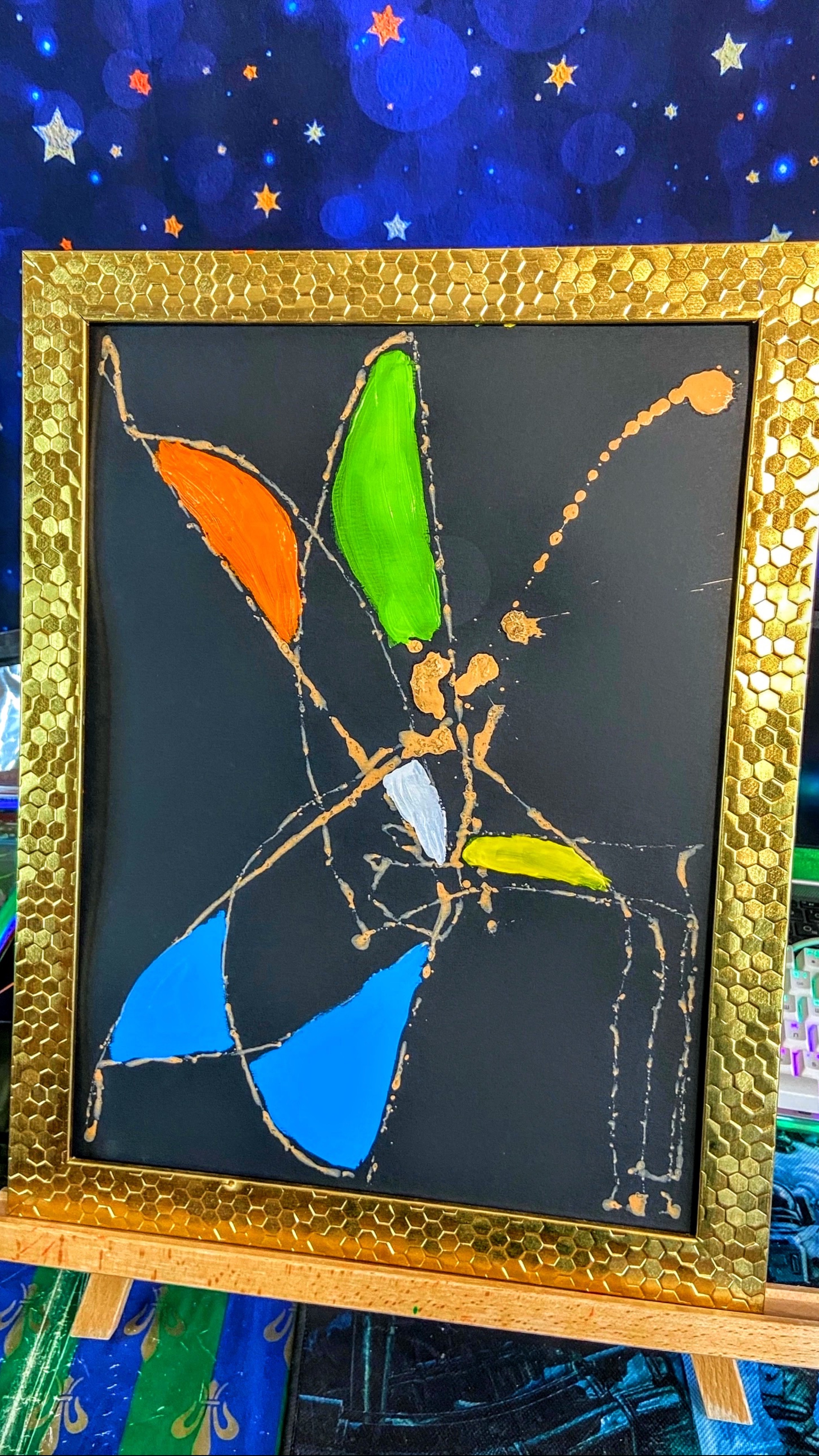 Картина из пепла «Феникс 21"