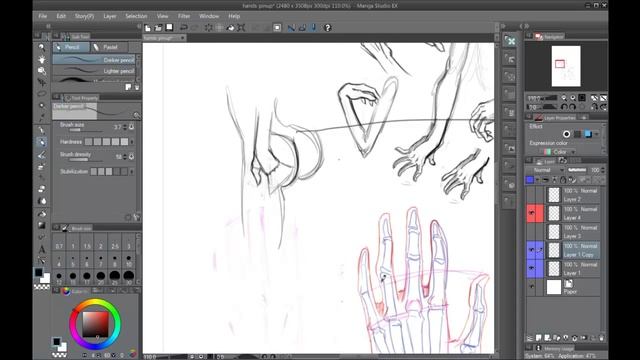 Lecture 18 - How to draw sensual hands 2