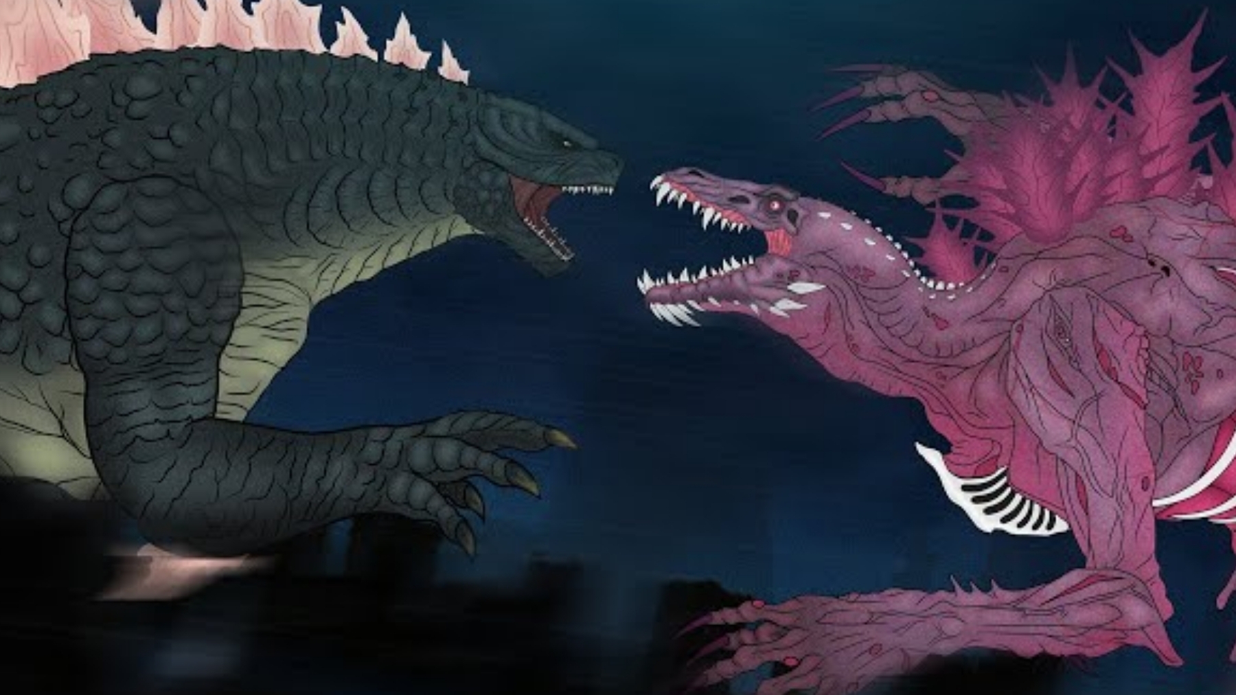 Годзилла 404 разрушитель плоти часть 3