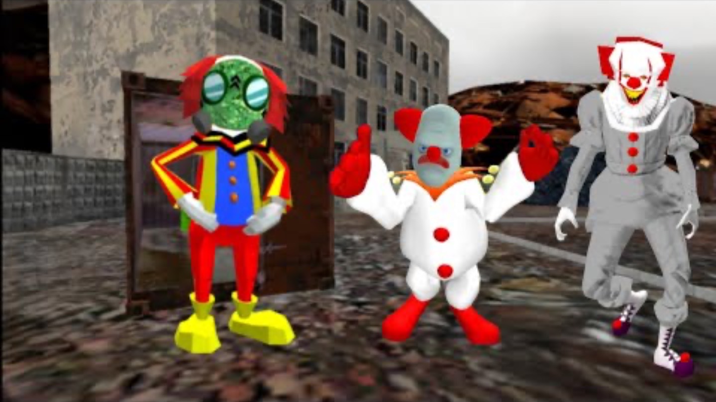 Hello neighbors, clown gang in Nunu City