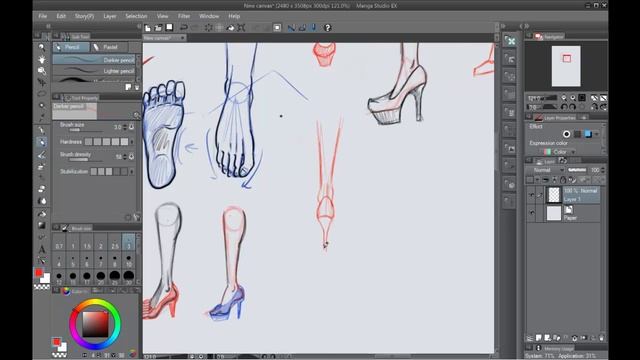 Lecture 19 - How to draw sensual feet