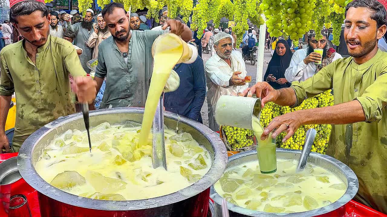 виноградный молочный коктейль из Пакистана