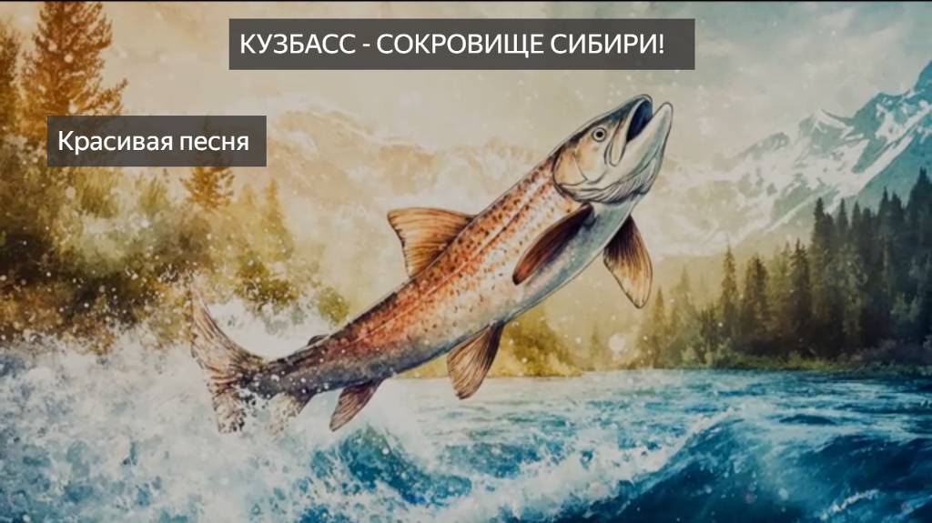 ПЕСНЯ. Кузбасс. Сокровище Сибири. Богатство, простор. Реки, леса, металл, уголь, лес и горы. Слушаем