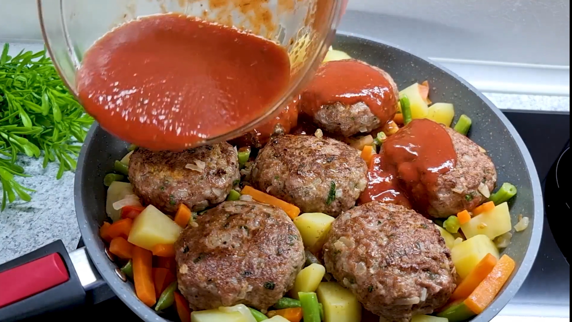 Котлеты с овощами . Безумно вкусно.