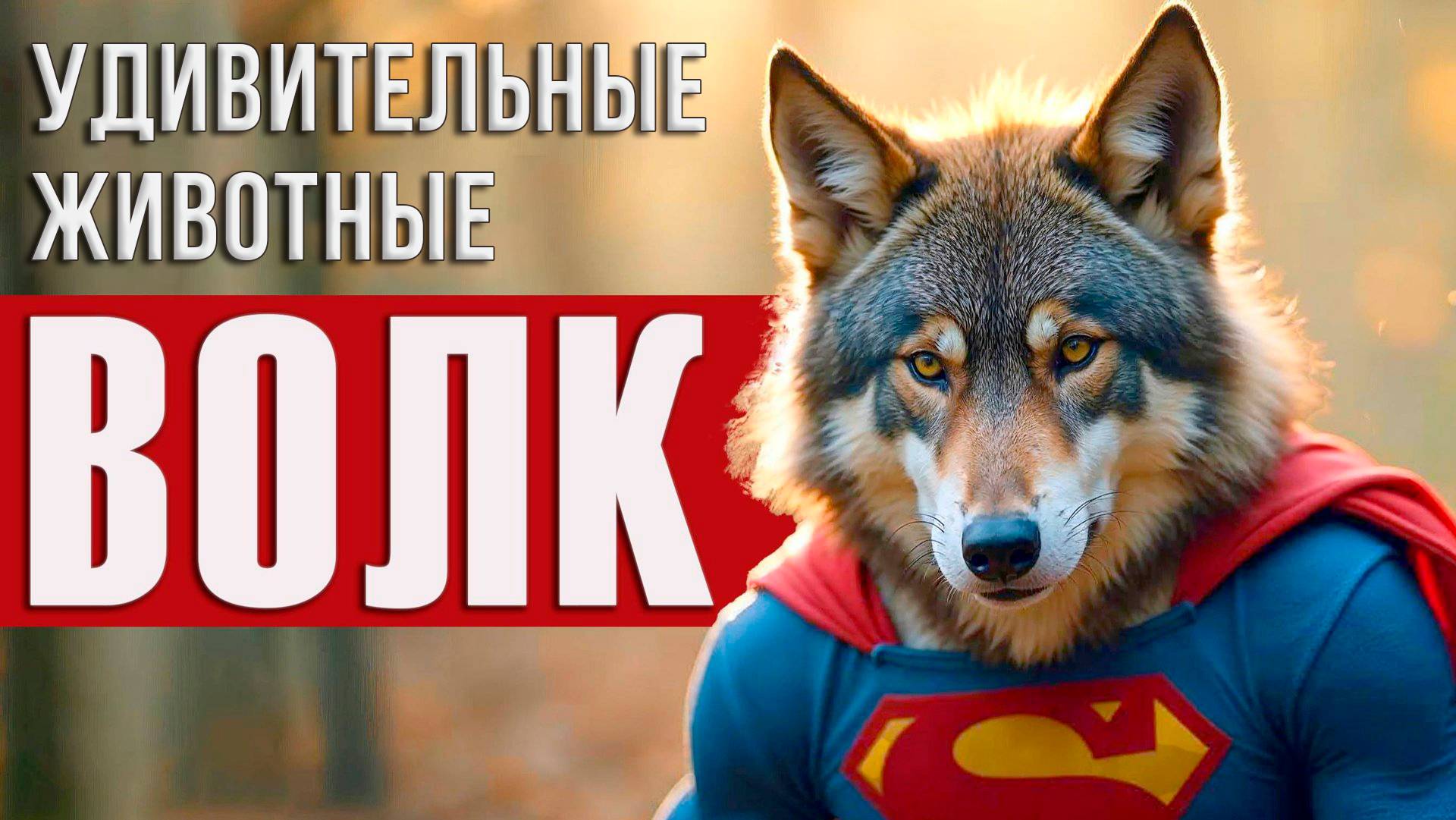 ВОЛК - лесной супергерой!