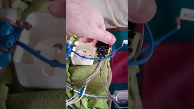 Подключение на 2 клавиши выключателя люстры на 8 ламп Tinko.Часть7