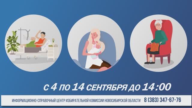 Выборы НСО 2025. Голосование на дому