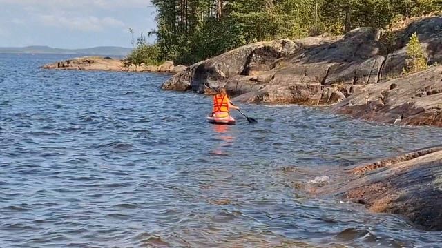 Катаемся на сапах. 10.08.2025