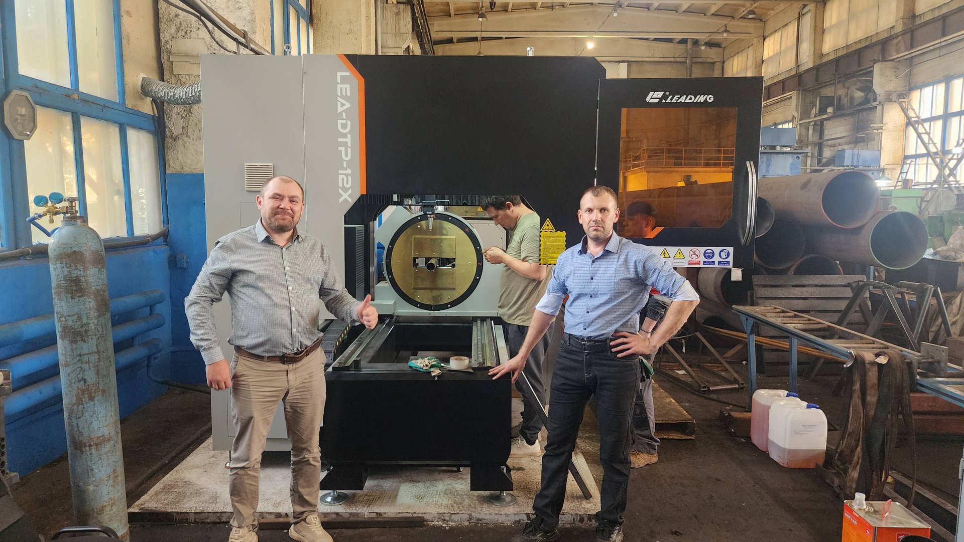 Поставили лазерный трубонарезной станок на 12 метров с патроном 280 мм. Отзыв компании «ЗМИ»