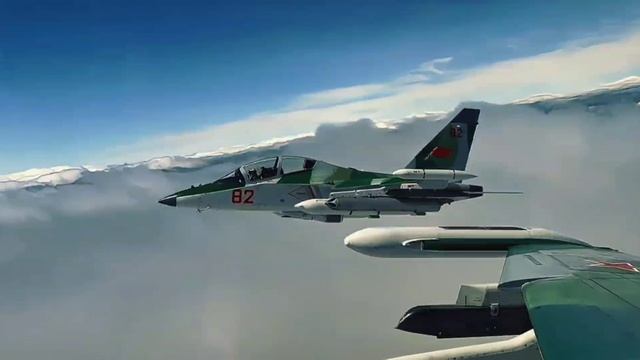 ВВС Белоруссии. Красные звезды и флаг 🇧🇾