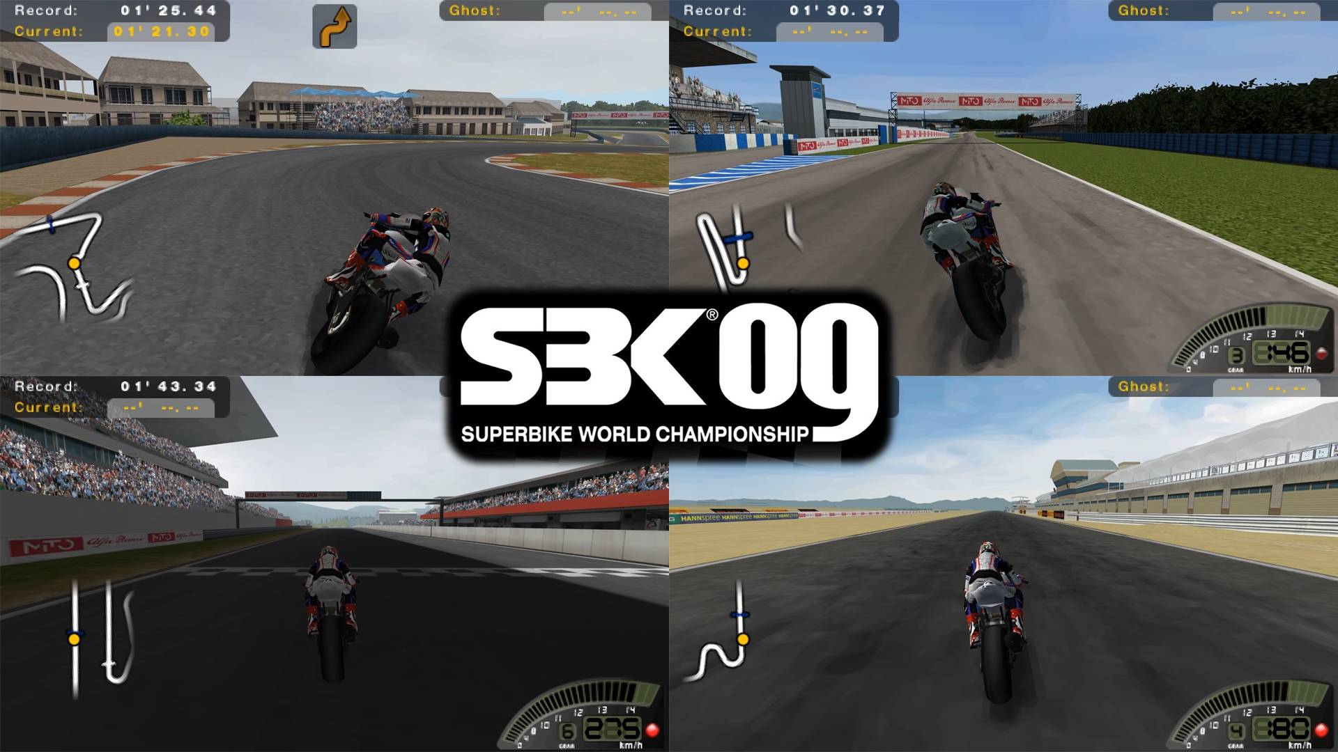 SBK-09: Superbike World Championship (PSP) - Все Гоночные Трассы