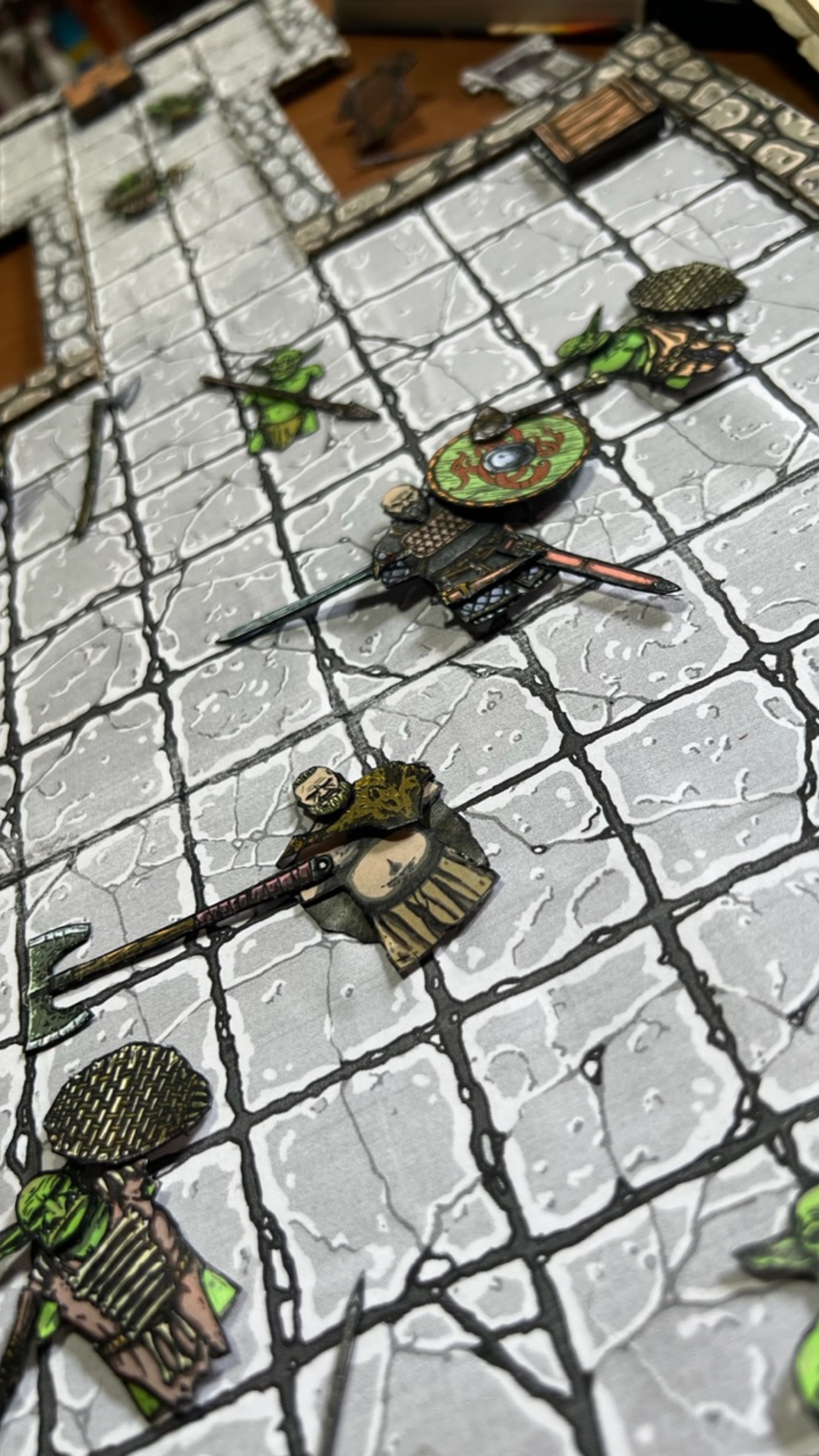 Плоское Бумажное подземелье. Эстетика