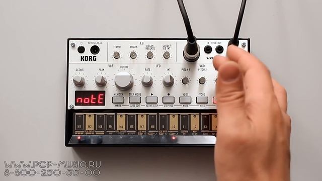 Бас синтезатор KORG VOLCA BASS (sounds, review, making DUBSTEP)