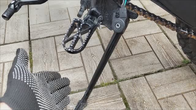 отключаем датчик подножки на мотоцикле, пример на motoland legend