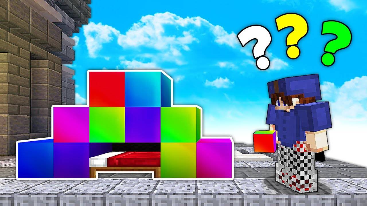 Майнкрафт, Но Блоки Переливаются Радугой 🌈