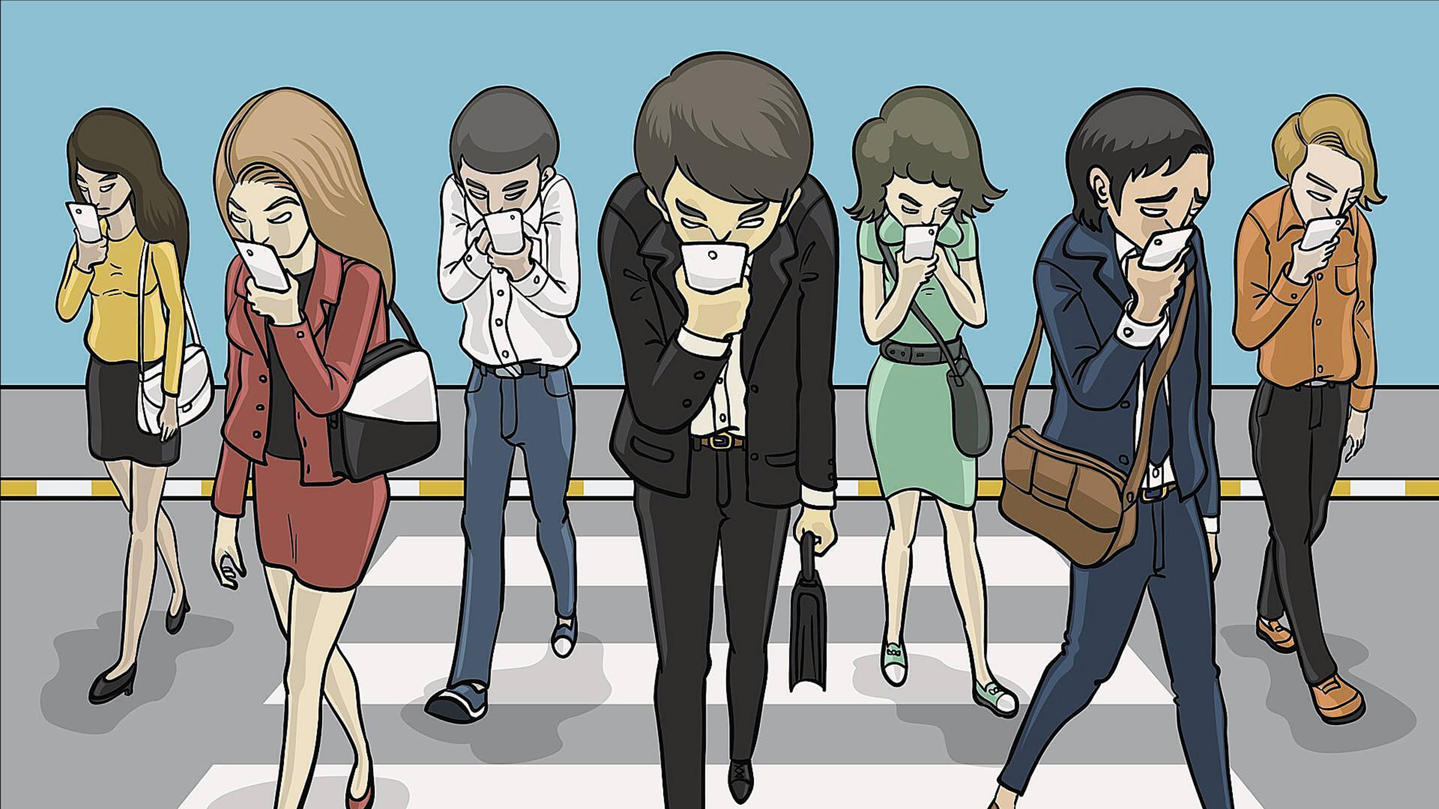 Смартфоновые зомби