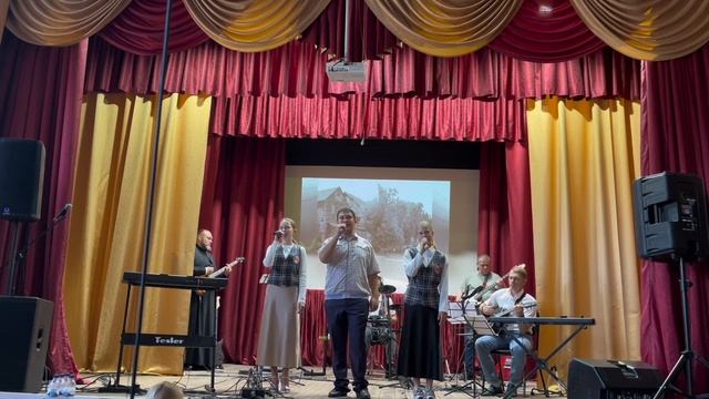 Село Новополянье концерт анс "Ника" 10 августа, 2025 г