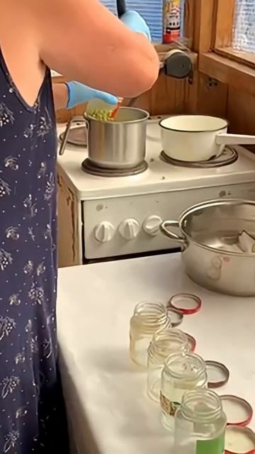 Как мариновать зеленый горошек в домашних условиях #рецепты #дачныедела #рецепт