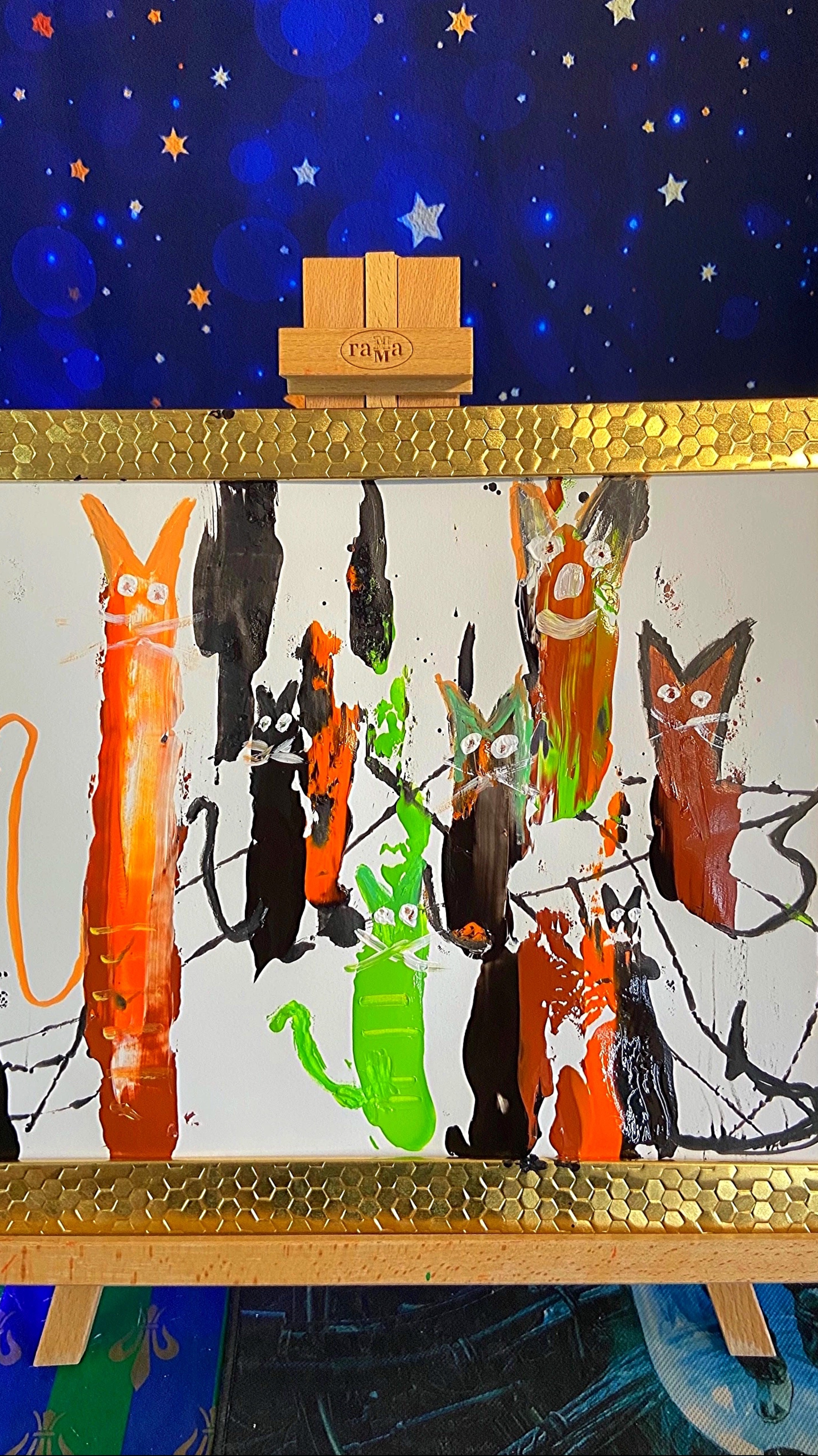 Картина из пепла «Феникс 22"