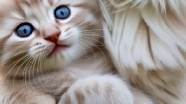 Анимационные видео о животных  - поведение кошек