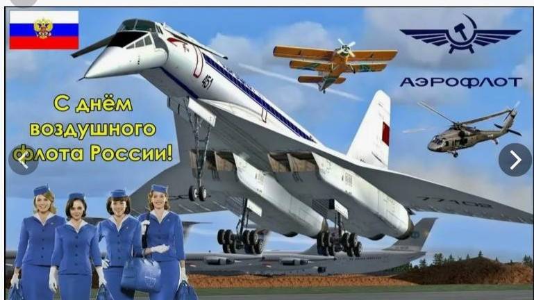 С праздником, с Днем воздушного флота России! –