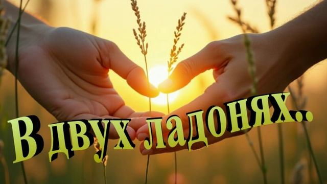 "В двух ладонях".. Слова Дмитрия Ревского Вокал и музыка ИИ