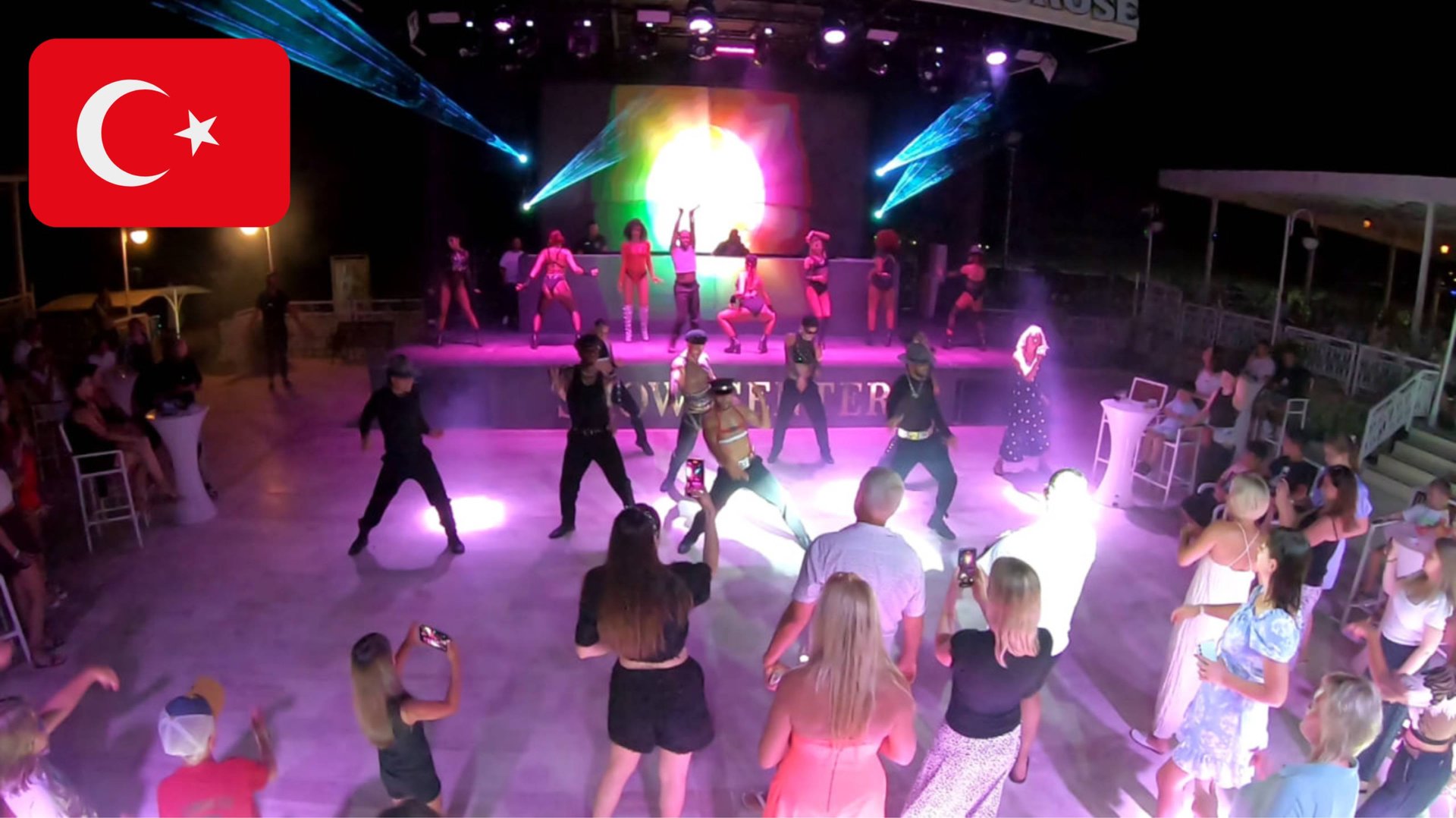 #4 Ужин и дискотека в отеле Club Phaselis Rose 5*. Турция. Текирова. Август 2025