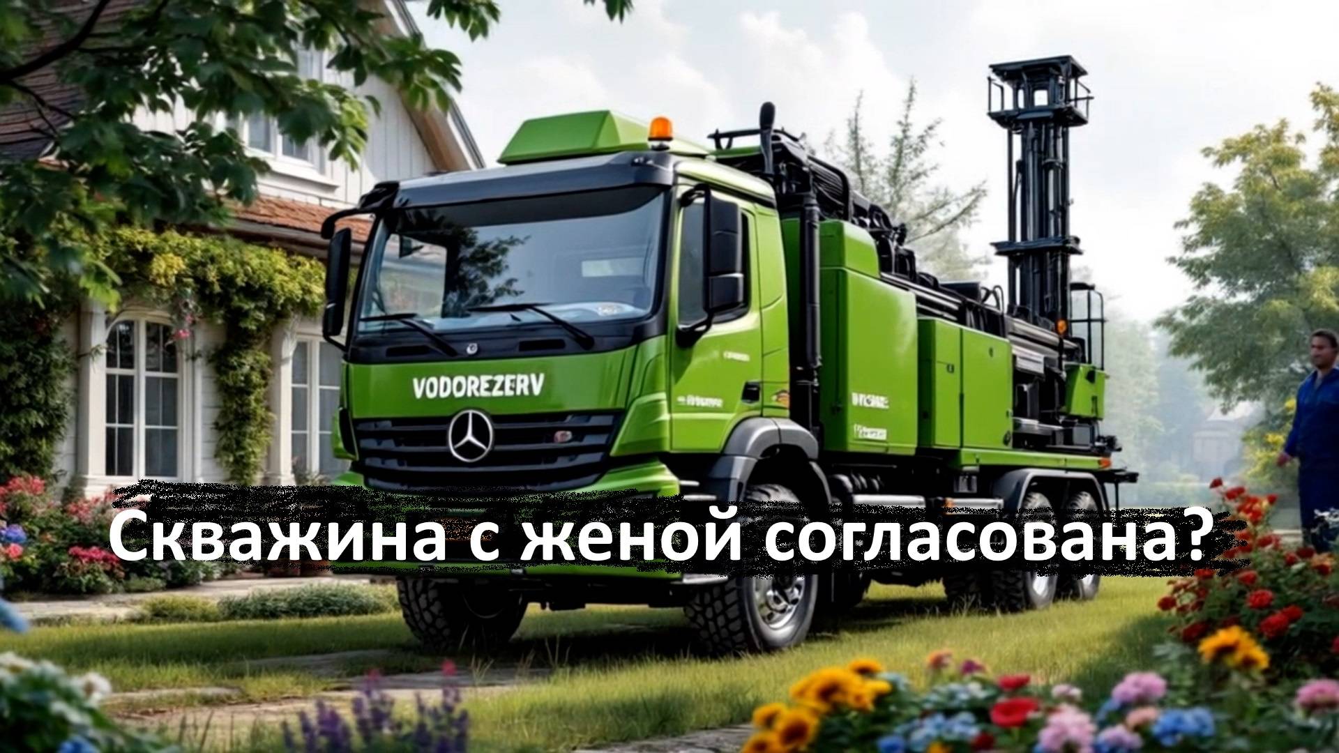 Где бурить скважину, спроси жену.