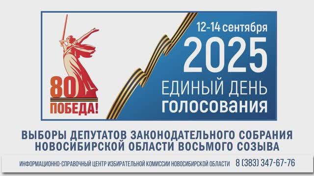 Выборы НСО 2025. Единый день голосования