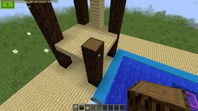 Построил водные горки в майнкрафт!