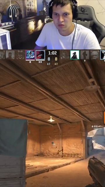 Резкое движение cs 2 #cs2 #кс2