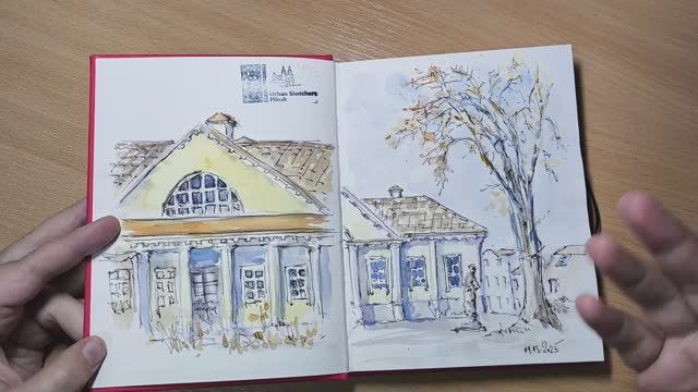 Весенне- летние быстрые зарисовки на улице