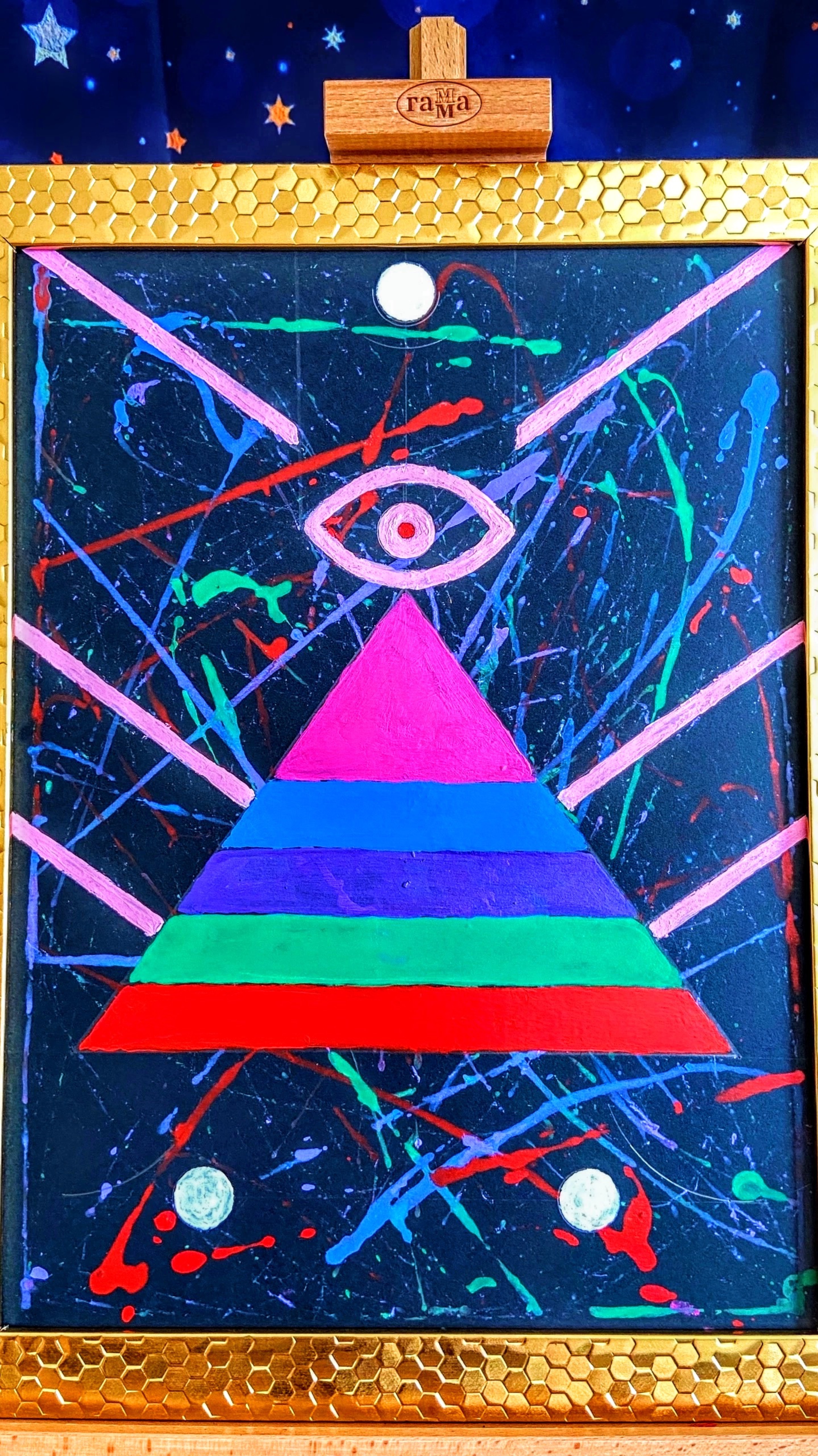 Картина из пепла « Феникс 16 »