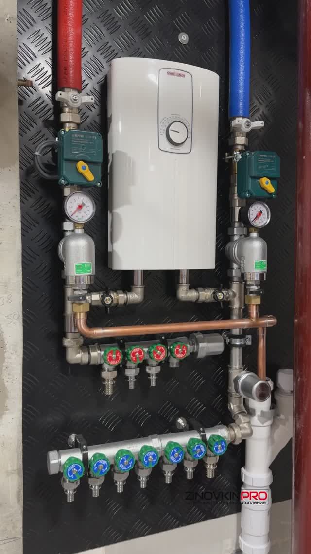Узел водоснабжения для квартиры на заказ