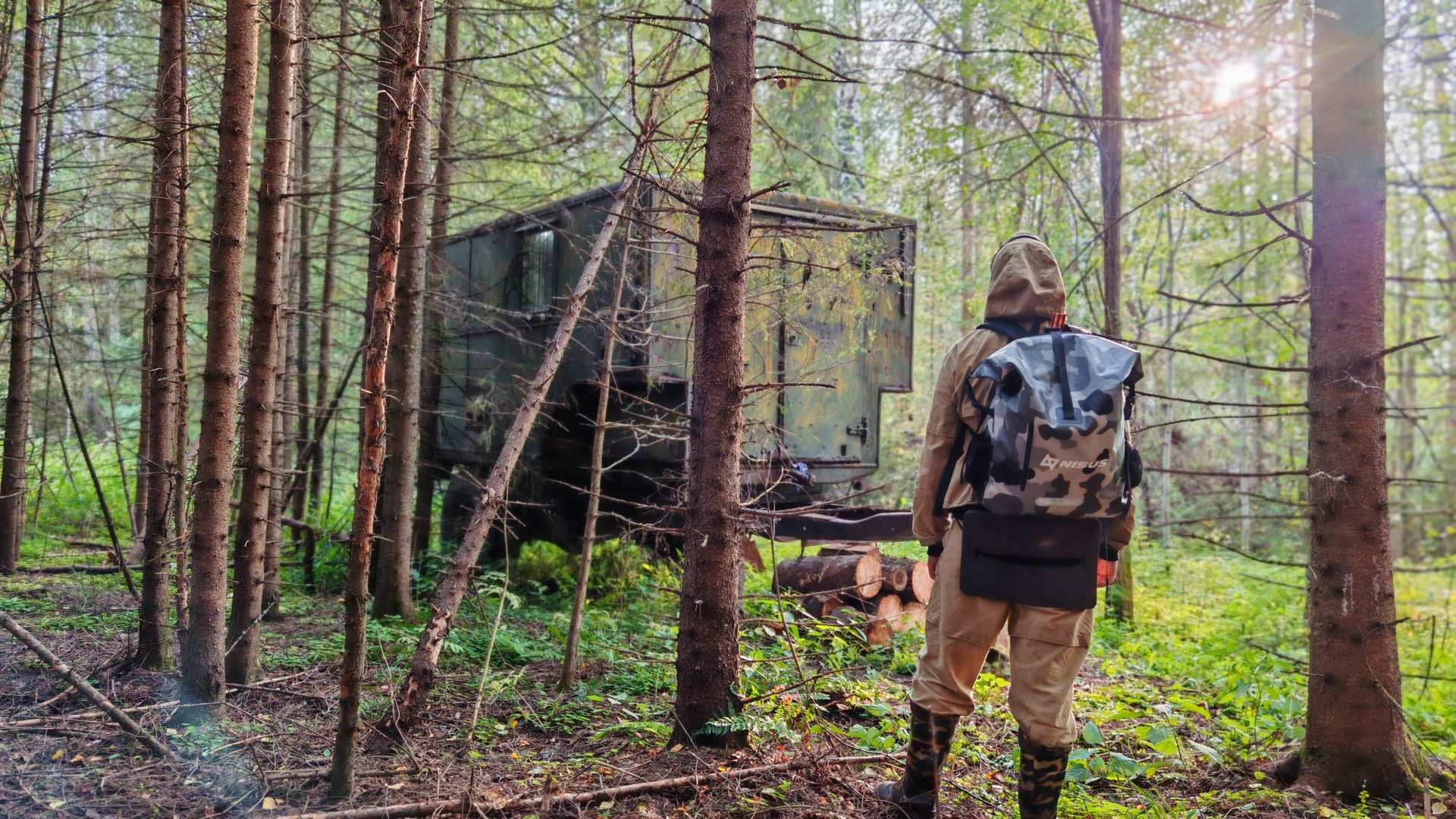 ТАКОГО ВЫ ЕЩЁ НЕ ВИДЕЛИ! ИЗБА НА КОЛЁСАХ! ДЕЛАЮ РЕМОНТ, ТАЁЖНЫЙ БЫТ.