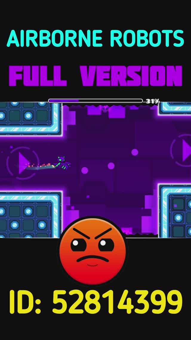 AIRBORNE ROBOTS ПОЛНАЯ ВЕРСИЯ GD ГД Geometry Dash Meltdown Full Version Геометри Даш #geometrydash