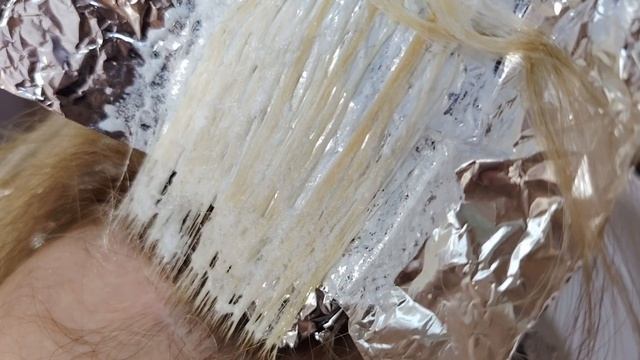 Мелирование Эстель. Тонирование 10/76