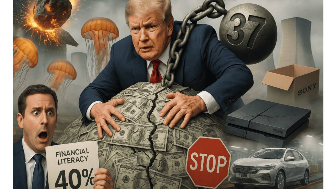 Трамп в долгах, Францию захватили медузы и прилетел метеорит старше Земли!