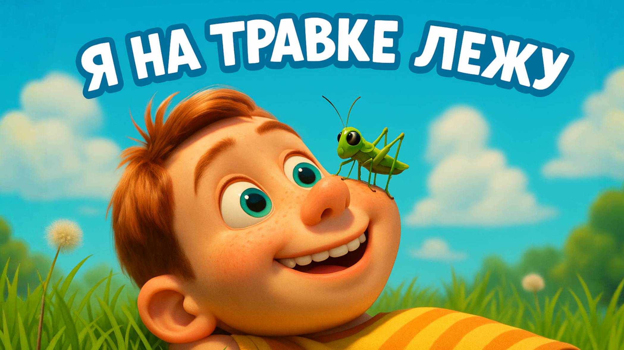 Песня. Я на травке лежу! Летние песни.