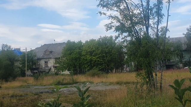 Уже не главная улица нашего посёлка.