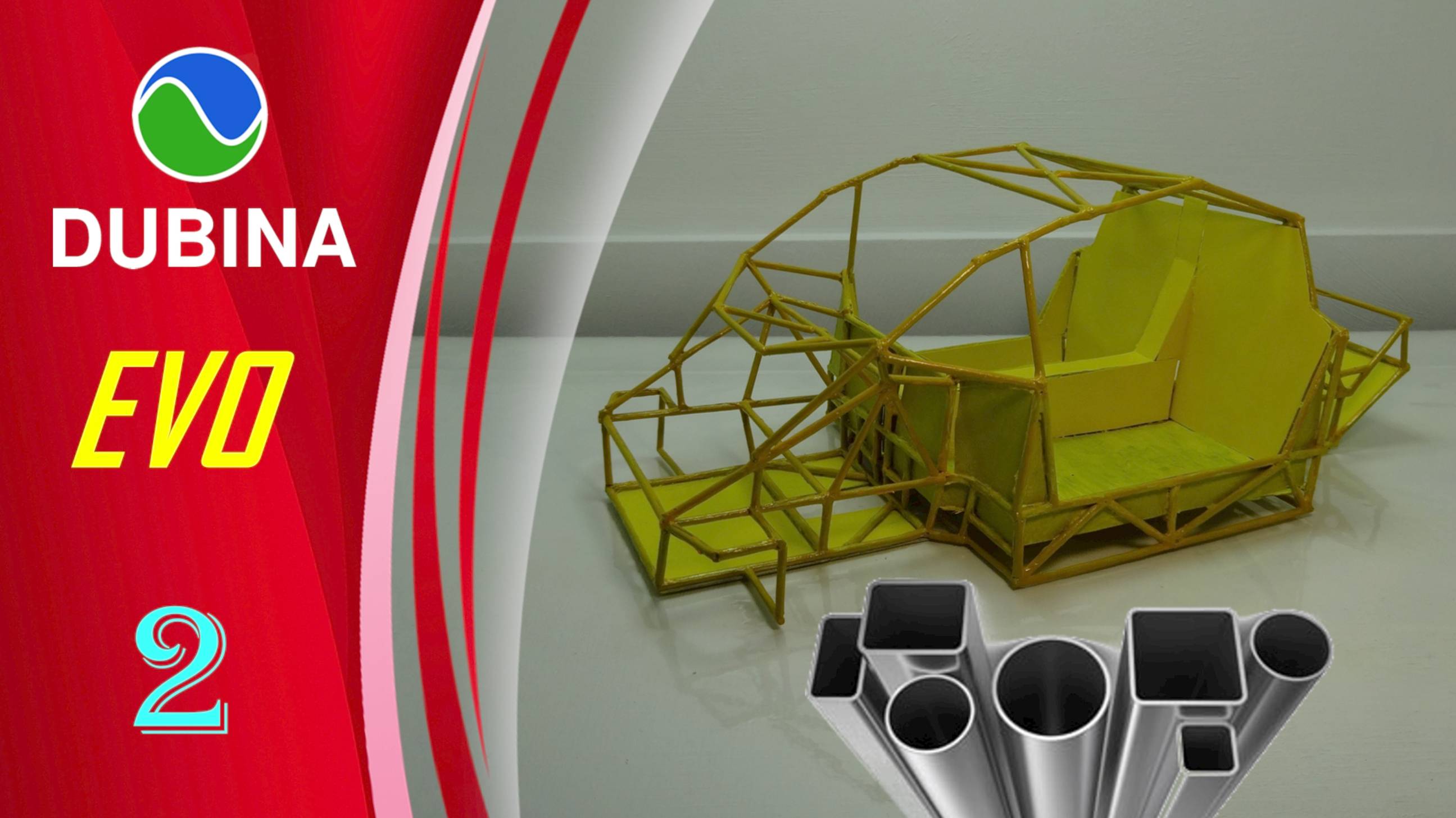 Технология изготовления пространственной рамы робокара Dubina в масштабе 1:10