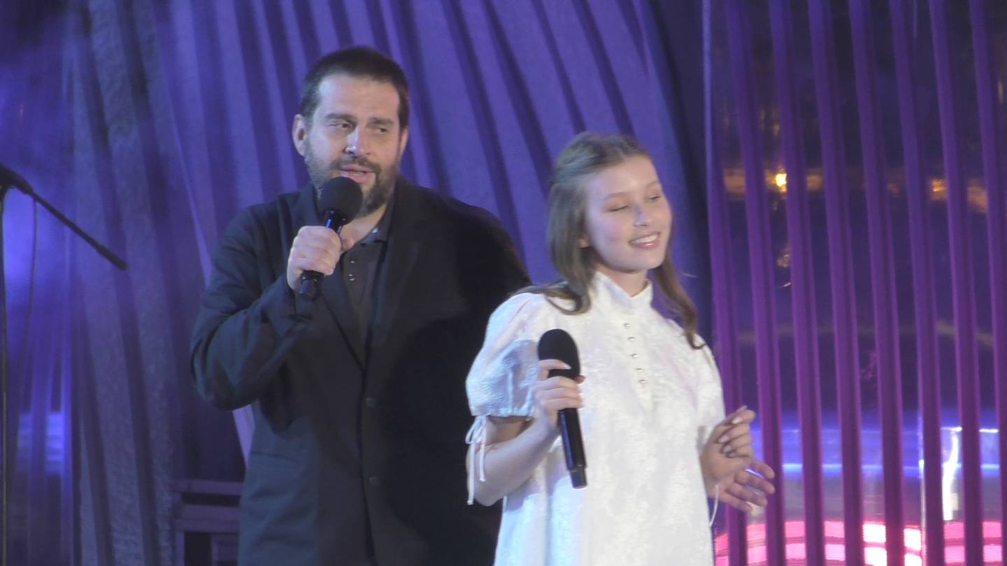 ПЁТР НАЛИЧ И АННА ПЕРЕСИЛЬД НА КИНОКОНЦЕРТЕ - ПЕСНИ ИЗ М/Ф "ЛЕТУЧИЙ КОРАБЛЬ". ЗАРЯДЬЕ, 17.08.2025