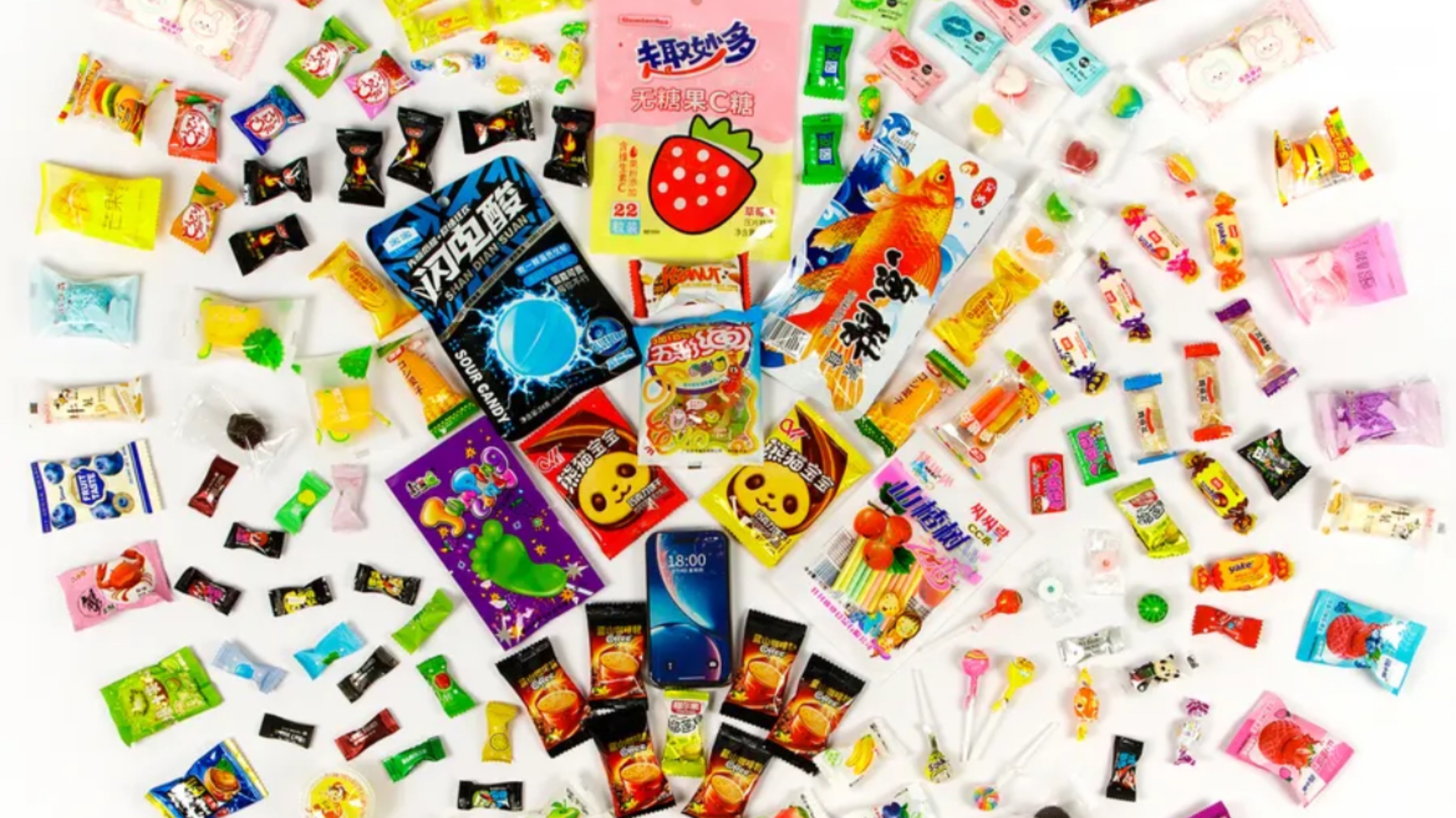 Поедание конфет ч.2