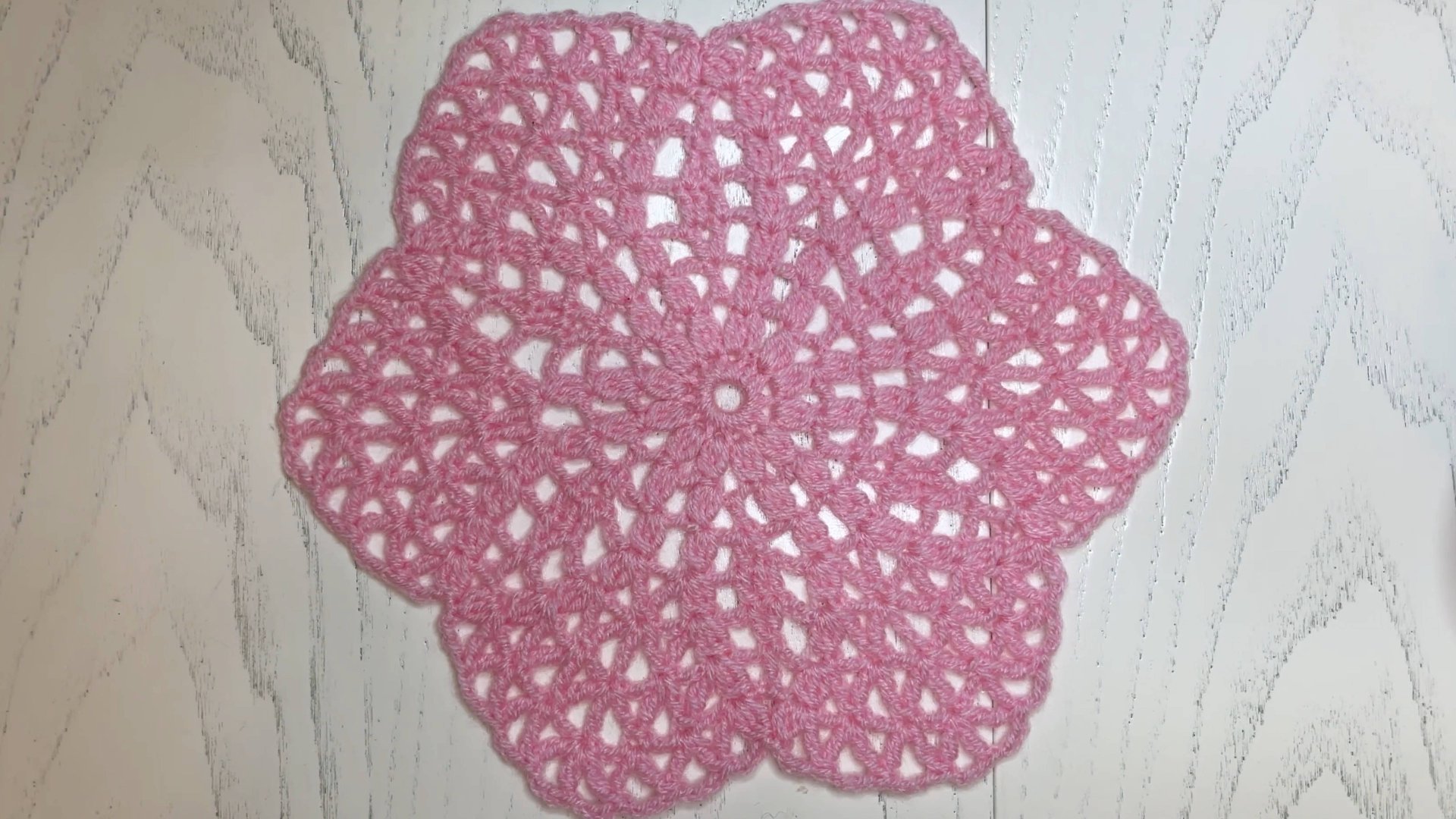 Мотив «Цветочная Лёгкость» Крючком| Пошаговый Мастер-Класс для Начинающих | Ажурный Цветочный Мотив