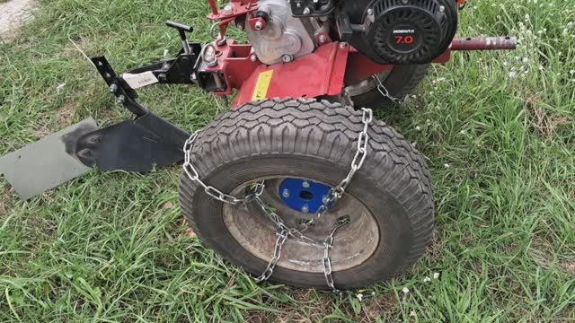 Цепи на колёса мотоблока