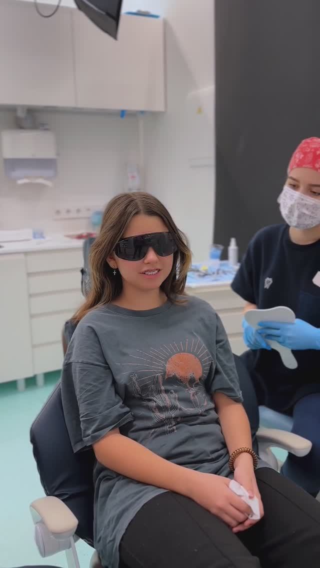 ♀️ Процесс установки брекетов + Отзыв пациентки