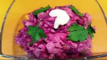 Салат _ Салат из свеклы _ Рецепт _ Легкий рецепт _